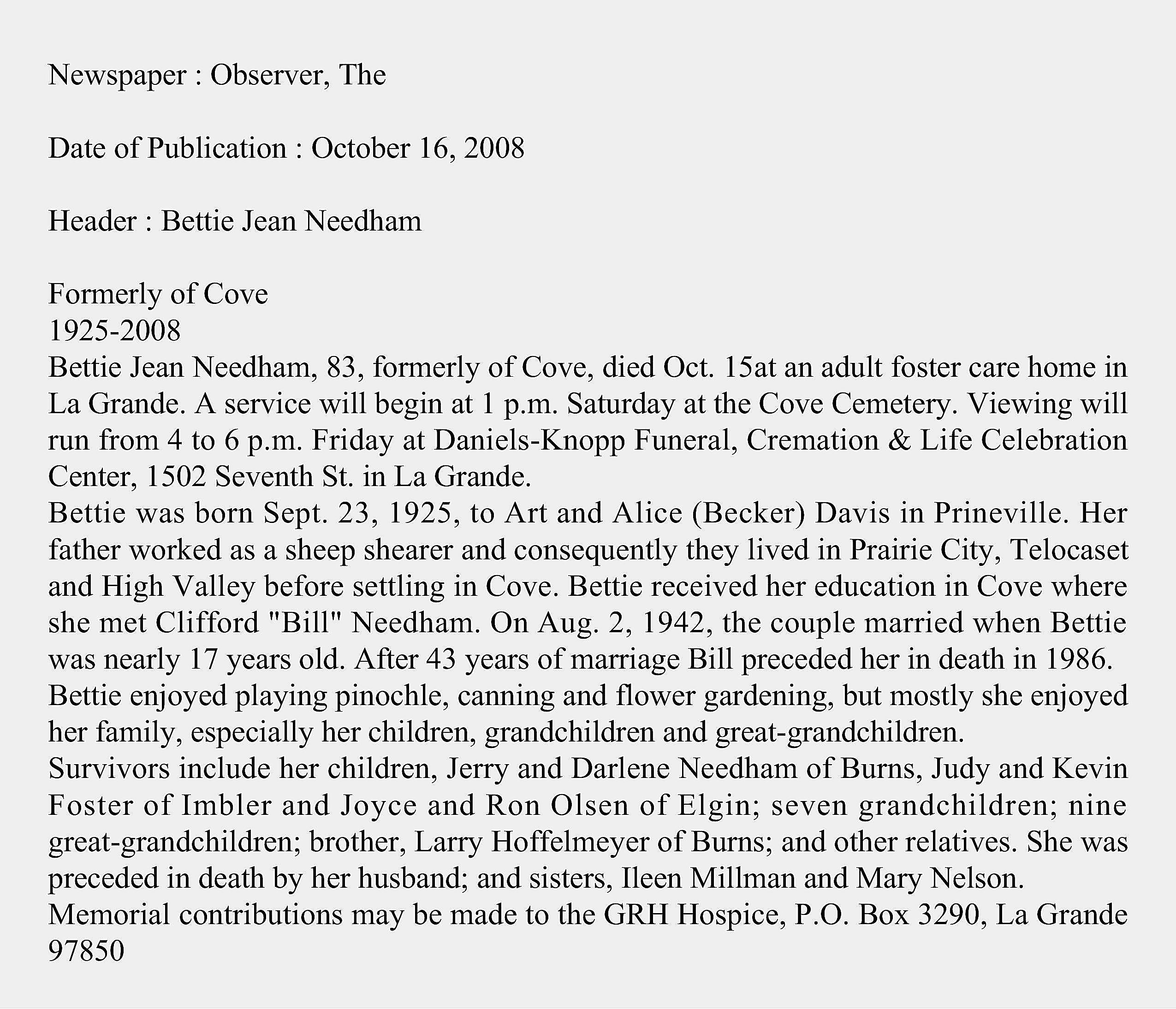 Davis – Angel Prairee